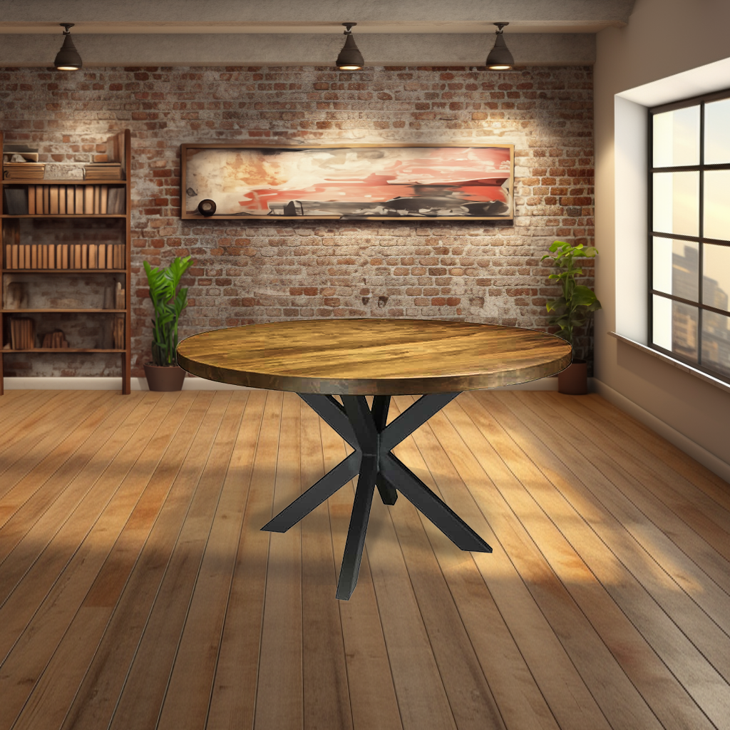 Maxwell Round Dining Collection – Timbercrafts Furniture