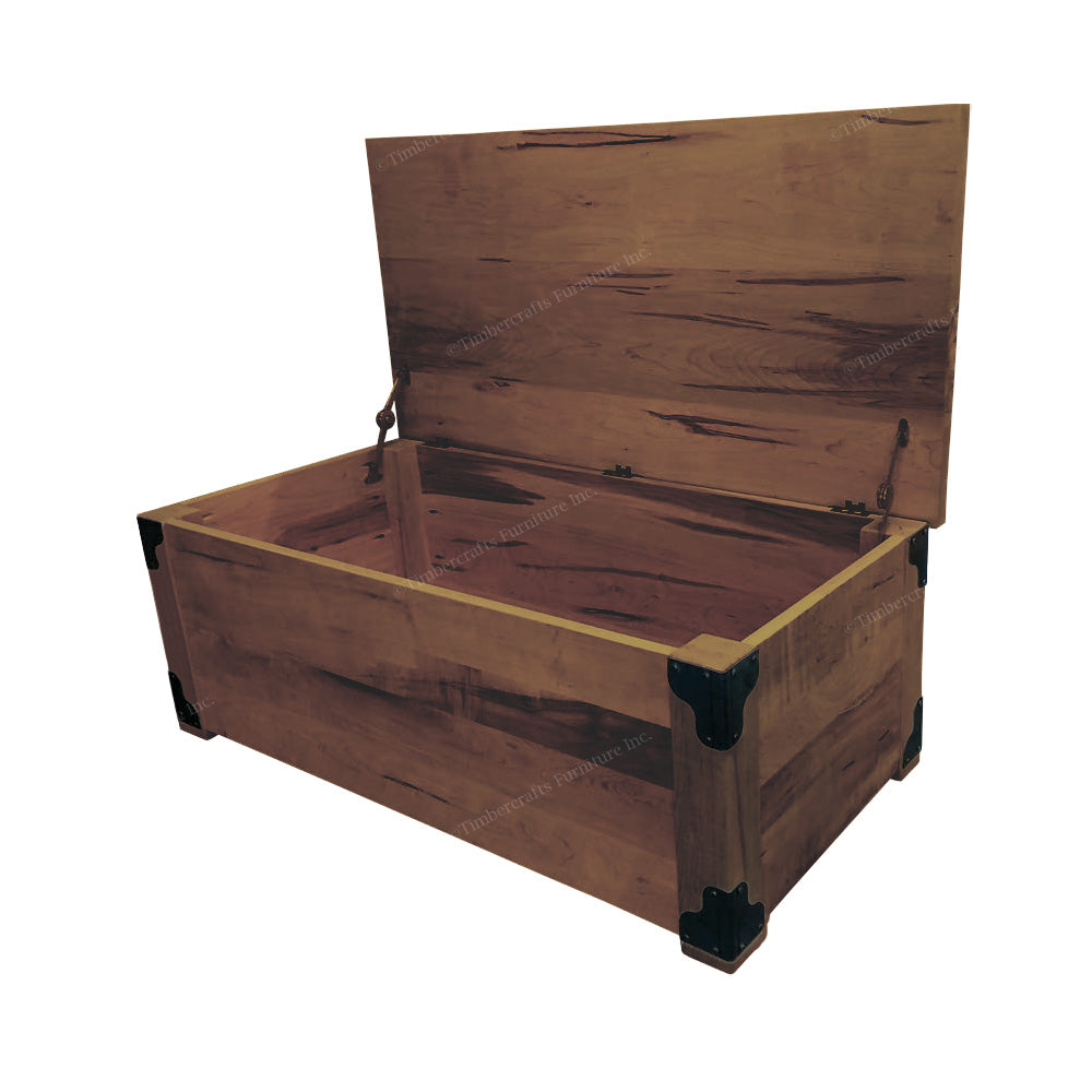Moab Solid Wood Blanket Box – Timbercrafts Furniture