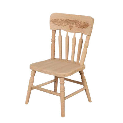 Kids Acorn Back Chair – Timbercrafts Furniture