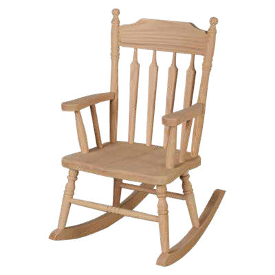 Kids Plain Back Rocker – Timbercrafts Furniture