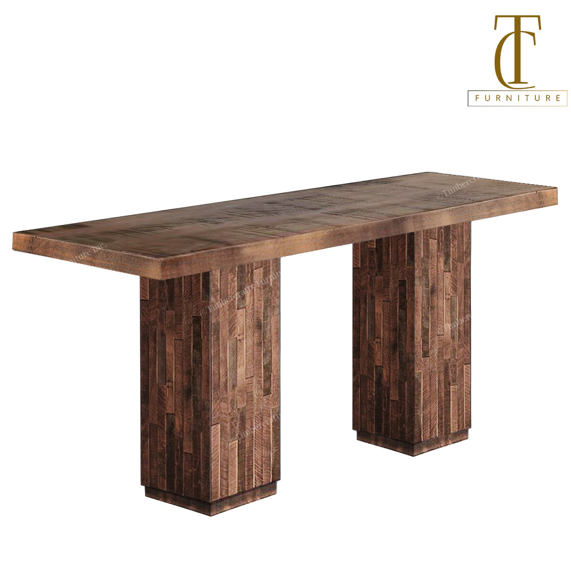 Ledge Rock Solid wood Sofa Table – Timbercrafts Furniture