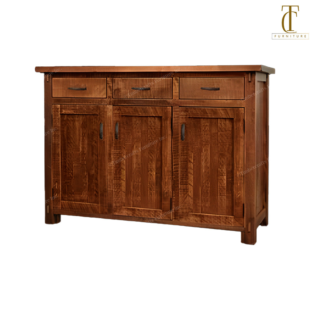 Rustic Craft Solid Wood Sideboard – Timbercrafts Furniture Inc.